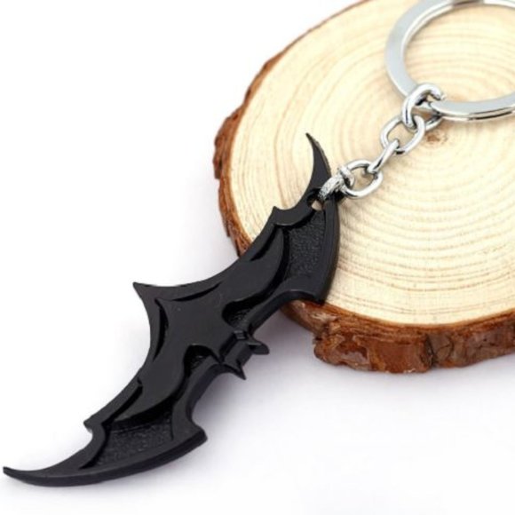 Accessories | New Metal Black Batman Symbol Keychain | Poshmark